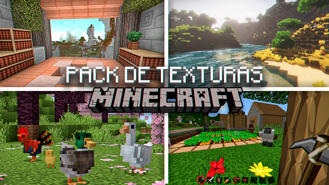 Pack de Texturas en Minecraft 2025: Guía Completa para Transformar tu Mundo – JecuterFF – WEB ...